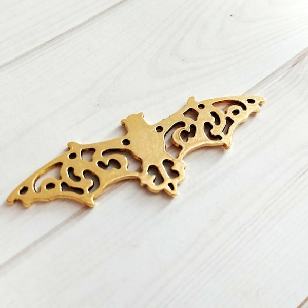 Filigree Bat - Etsy
