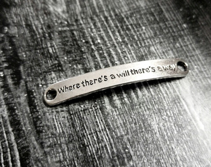 Quote Connectors Word Connectors Word Bands Quote Pendants 12pcs ...