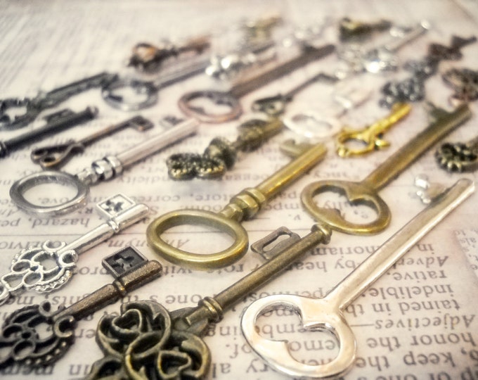 Bulk Skeleton Keys Wedding Keys Big Keys Large Keys Wholesale Key Key ...