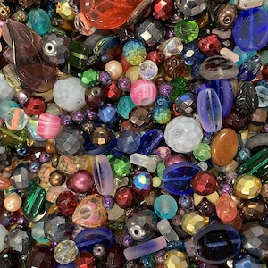Bulk Glass Beads Mix Assorted Lot Bulk Set Wholesale Jewelry Supplies ...