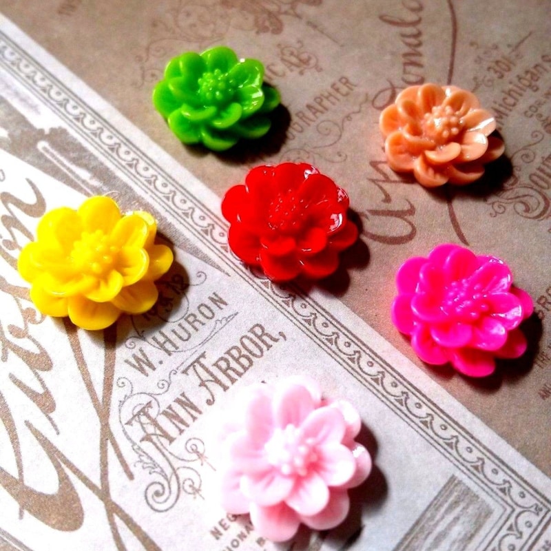 Flower Cabochon - Etsy