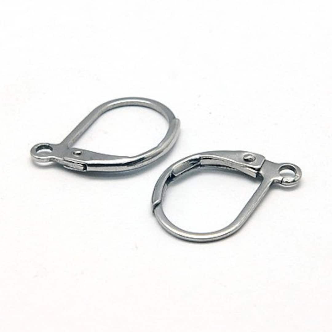 Leverback Earwires Earring Wires Ear Wires Stainless Steel Lever Back ...