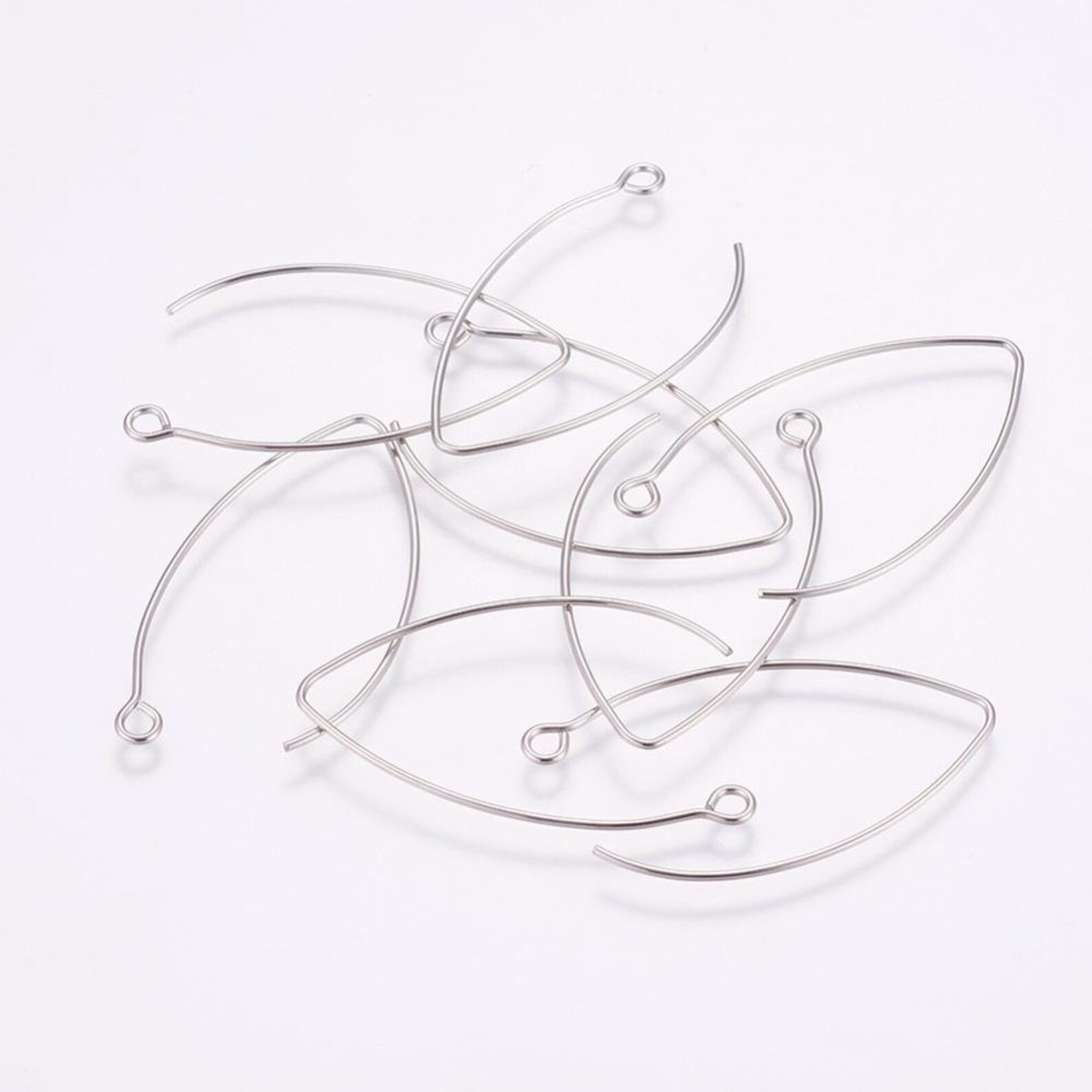 Stainless Ear Wires Stainless Steel Ear Wires Stainless Earwires ...