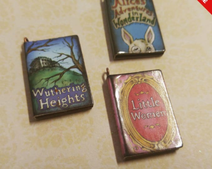 Set of Harry Potter Polymer Clay Book Charms With BONUS - Etsy