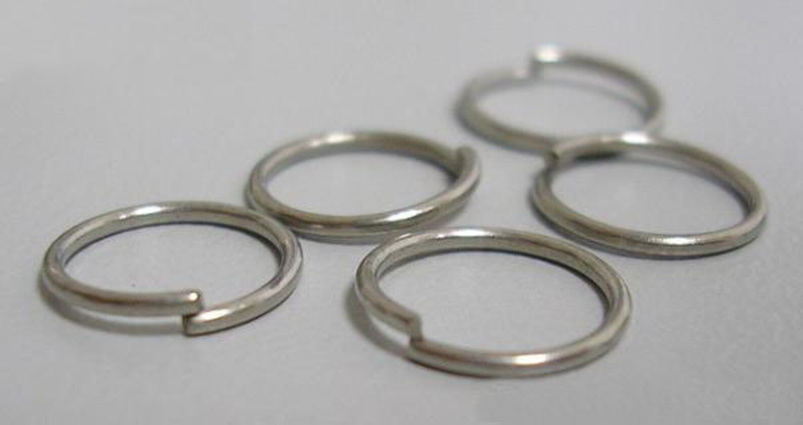 Jump Rings Silver Jump Rings Jumprings Split Rings Single Loop - Etsy
