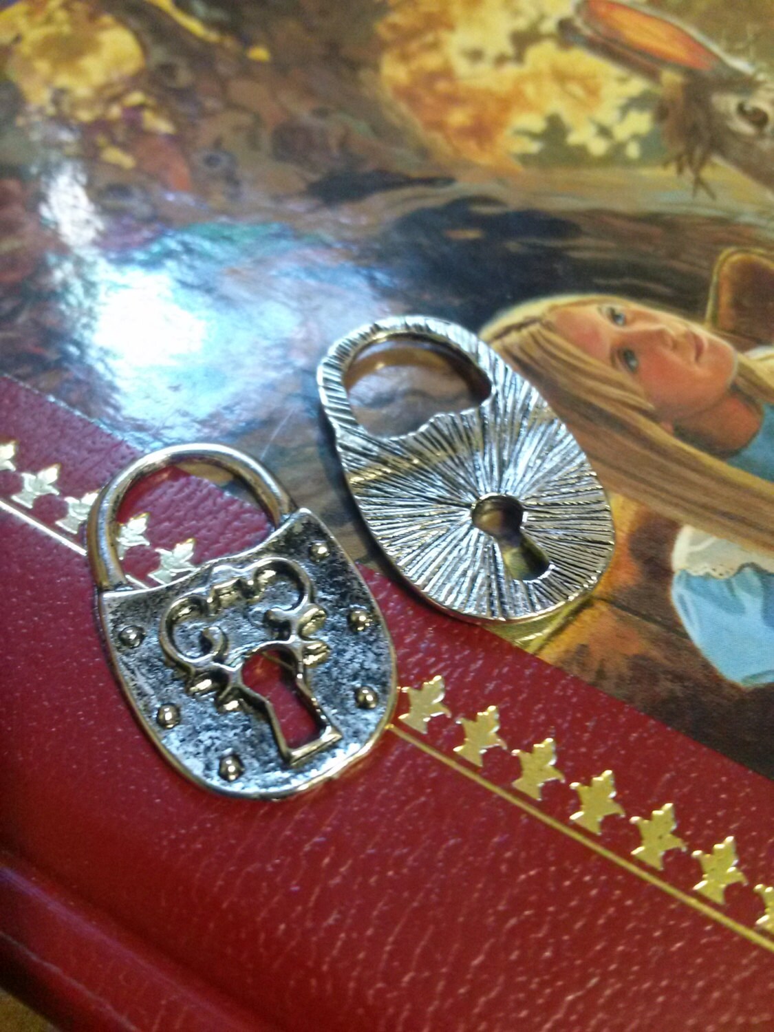 Steampunk Lock Design Elements