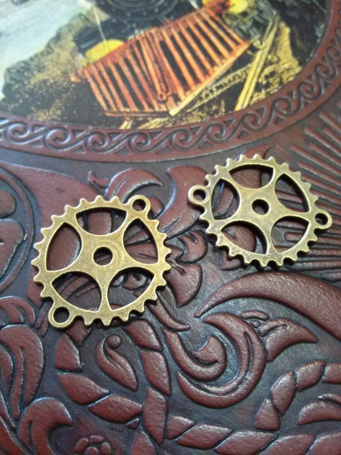 Clock Gear Watch Gear Connectors Bracelet Connectors Necklace ...