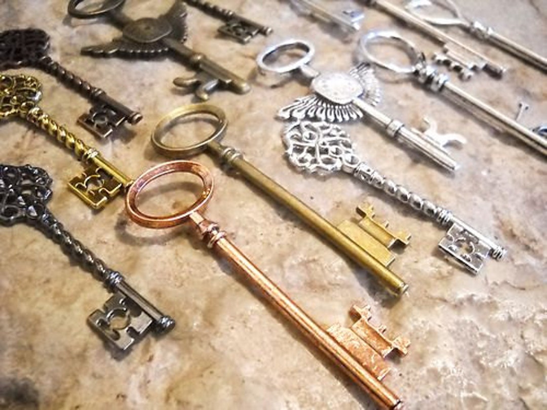 Bulk Skeleton Keys Bulk Key Charms Skeleton Keys Bulk Wholesale Skeleton Keys Assorted Skeleton ...