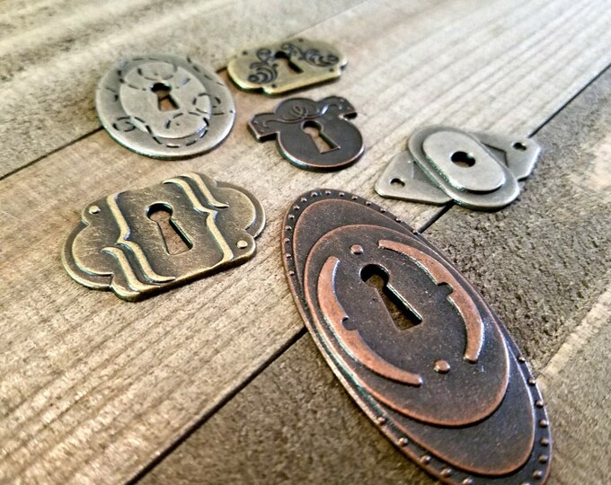 Keyholes Connectors Key Holes Skeleton Keyhole Steampunk Keyhole ...