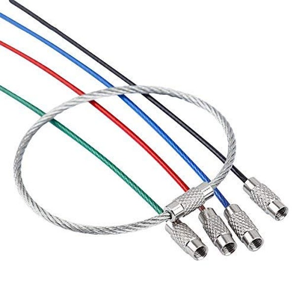 Cable Wire Keychain - Etsy