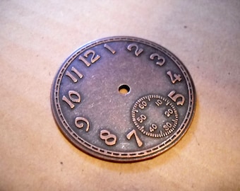 Copper Clock Face - Etsy
