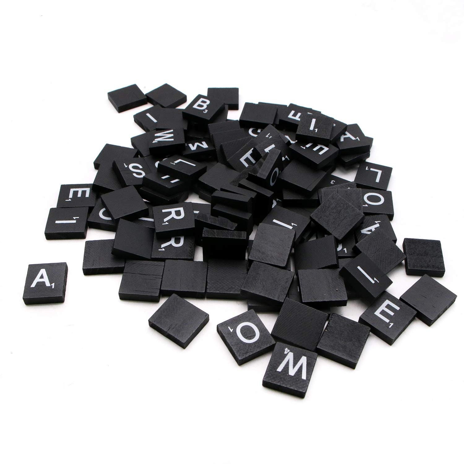 X Black Scrabble Letters