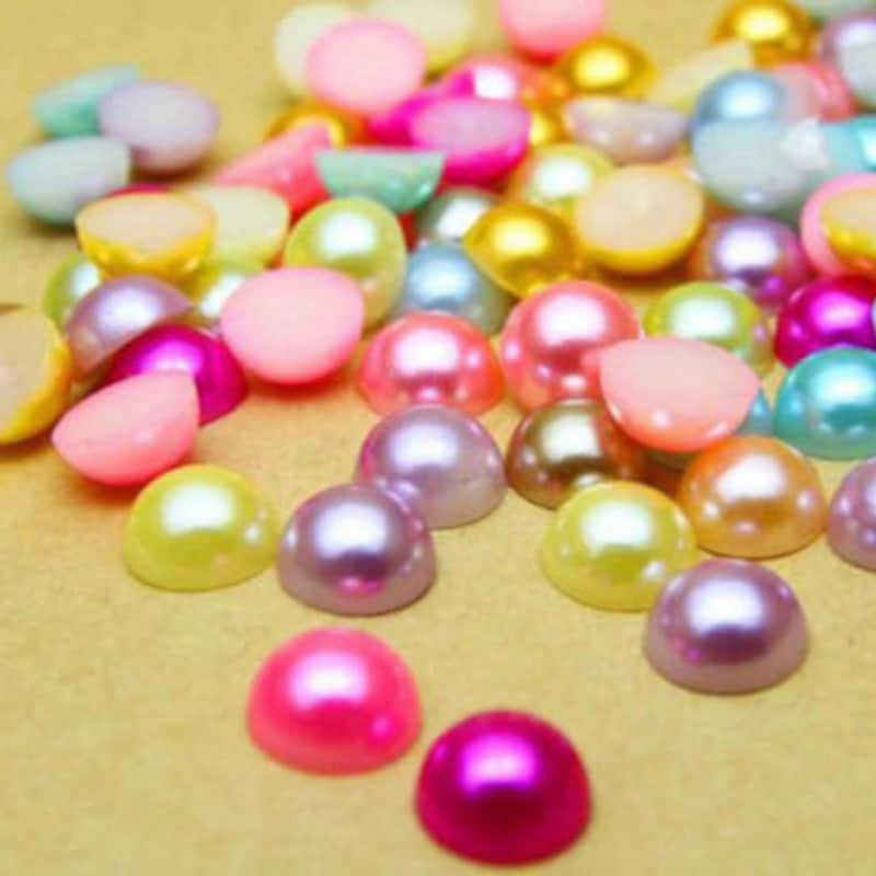 Flatback Pearls - Etsy