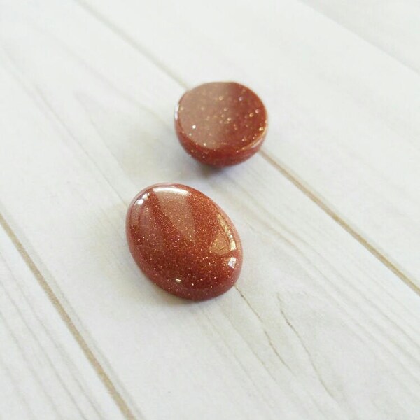 Brown Goldstone - Etsy