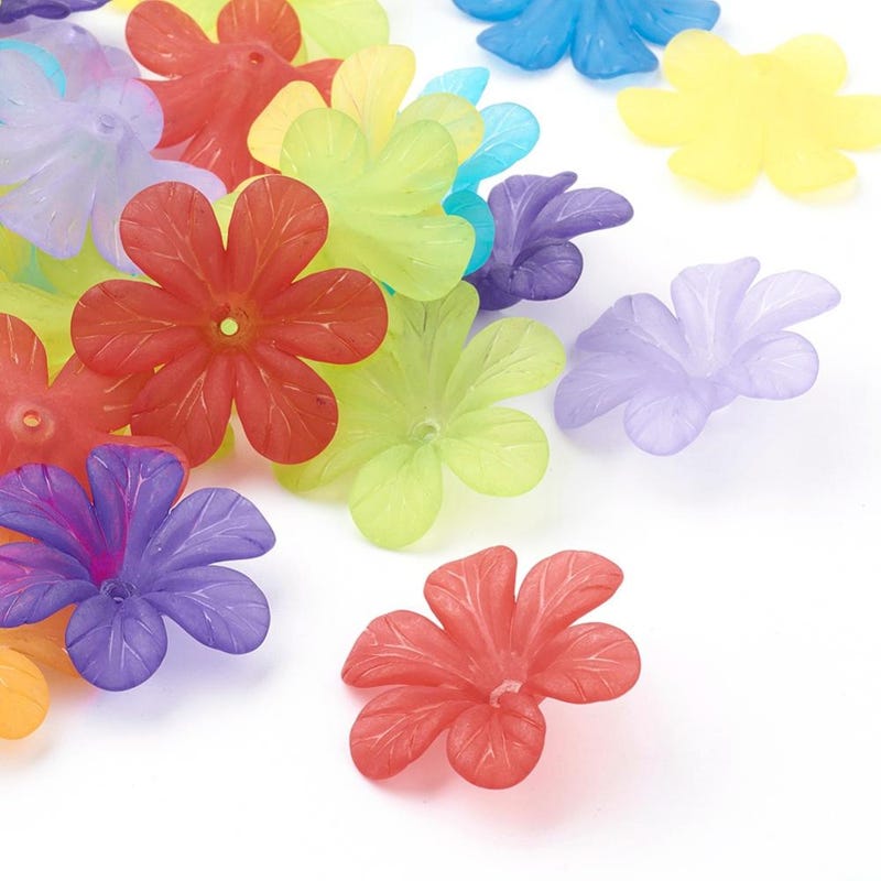 Flower Shaped Beads - Etsy