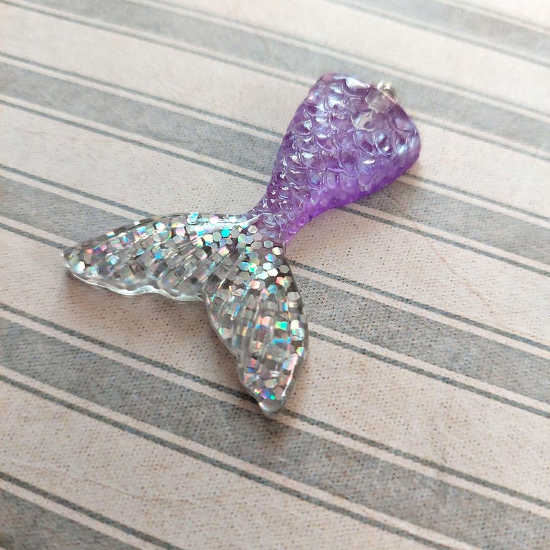 Mermaid Tail Pendant - Etsy