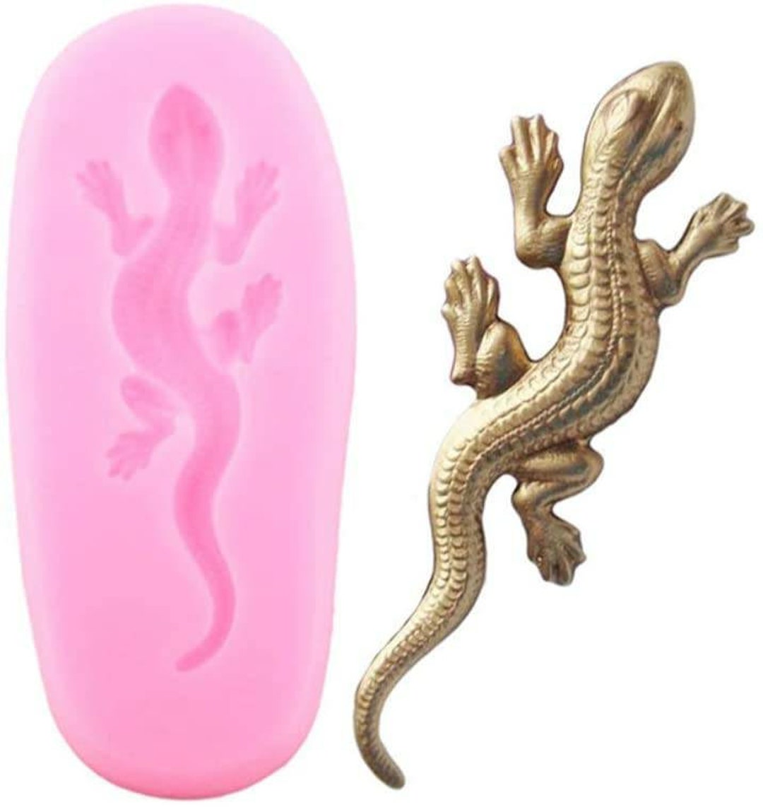 Resin Jewelry Mold Pendant Mold Lizard Mold Resin Mold Reptile Mold ...