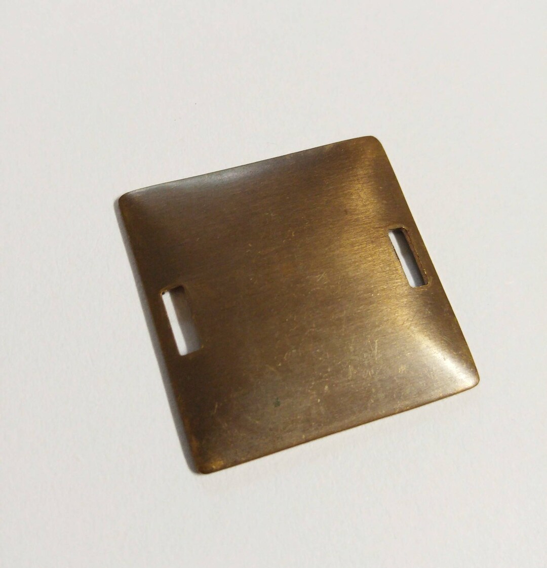 Metal Stamping Blank Bronze Blank Hand Stamping Blank Vintaj Blank ...