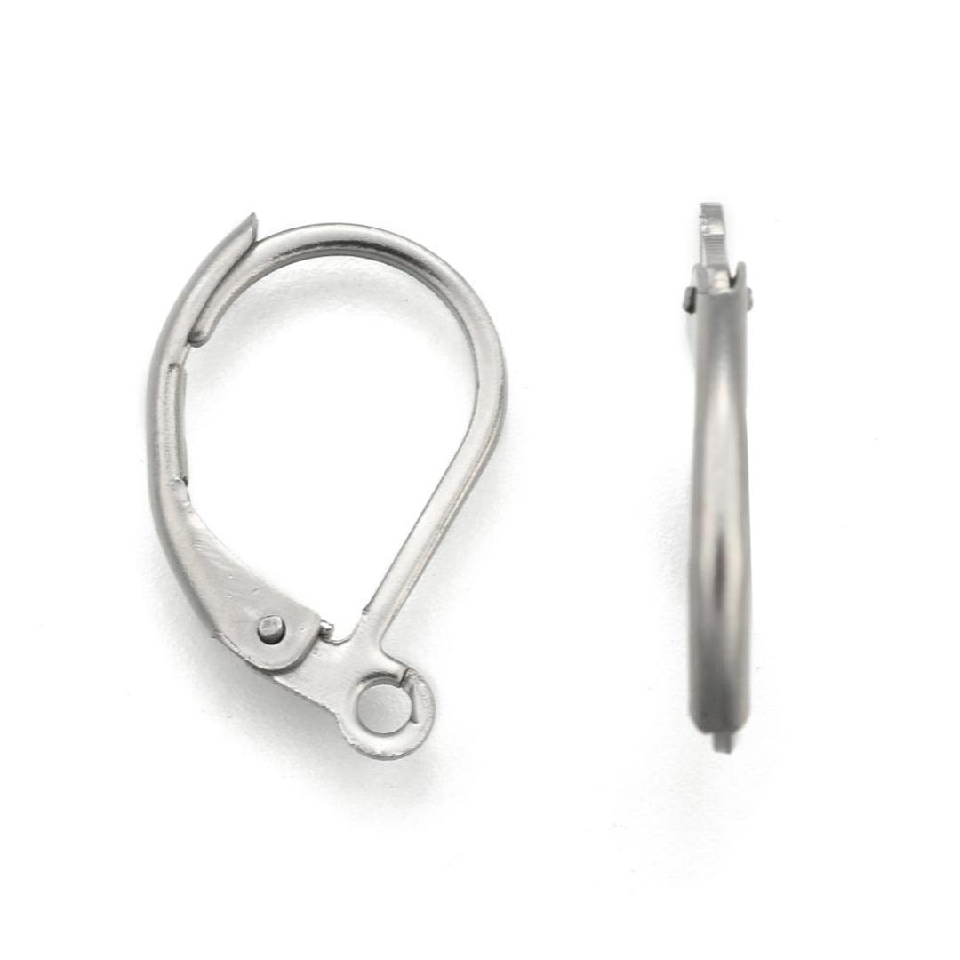 Leverback Earwires Earring Wires Ear Wires Stainless Steel Lever Back ...