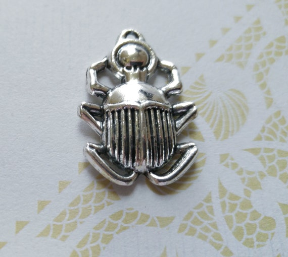 Scarab Charm Scarab Pendant Egyptian Pendant Egypt Pendant | Etsy