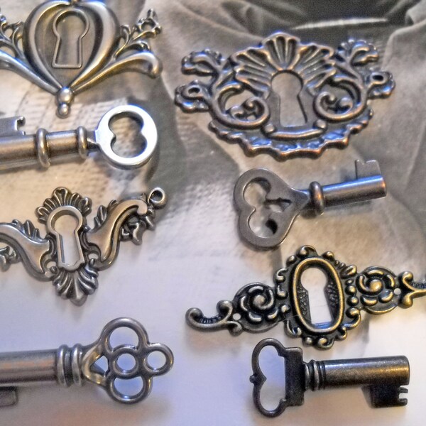 Skeleton Key Hole - Etsy