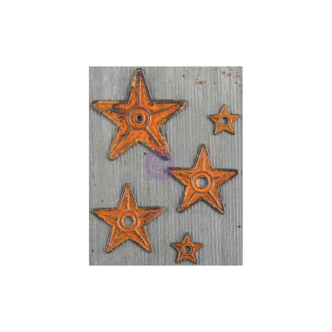 Barn Stars Rusty Metal Stars Star Pendants Rustic Pendants Rustic Decor ...