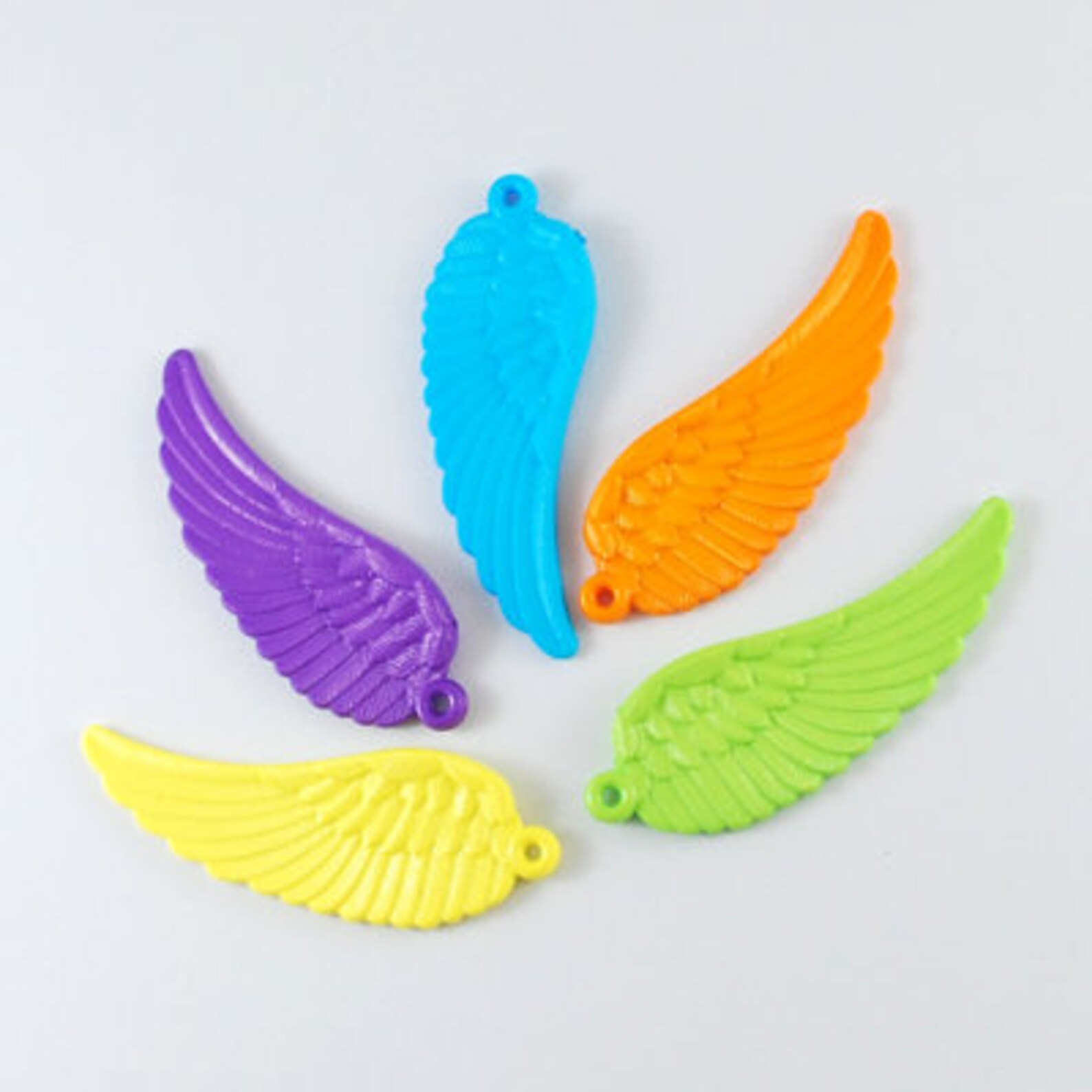 Angel Wing Charms Angel Wing Pendants Acrylic Angel Wings 57mm - Etsy