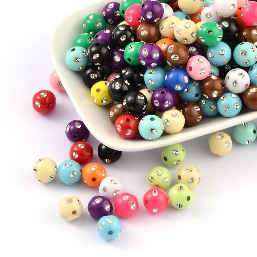Bulk Beads Wholesale Beads Bling Beads Assorted Beads Large Lot 50pcs ...