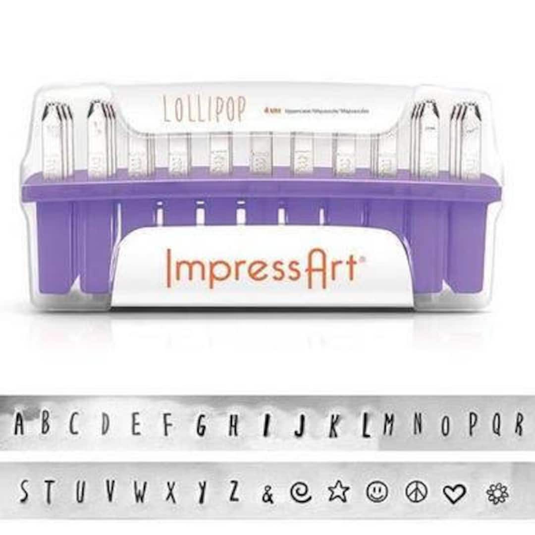 Impressart Stamps Letter Stamps Alphabet Stamps Hand Stamping Metal ...