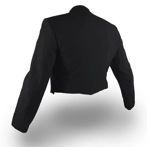 US Army Mess Blue Jacket: Embroidered Military Style, Silk Lined - Etsy