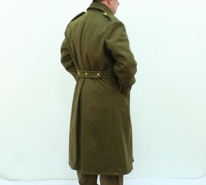 WW2 British Army Wool Greatcoat: 1940 Pattern Dismounted Overcoat - Etsy