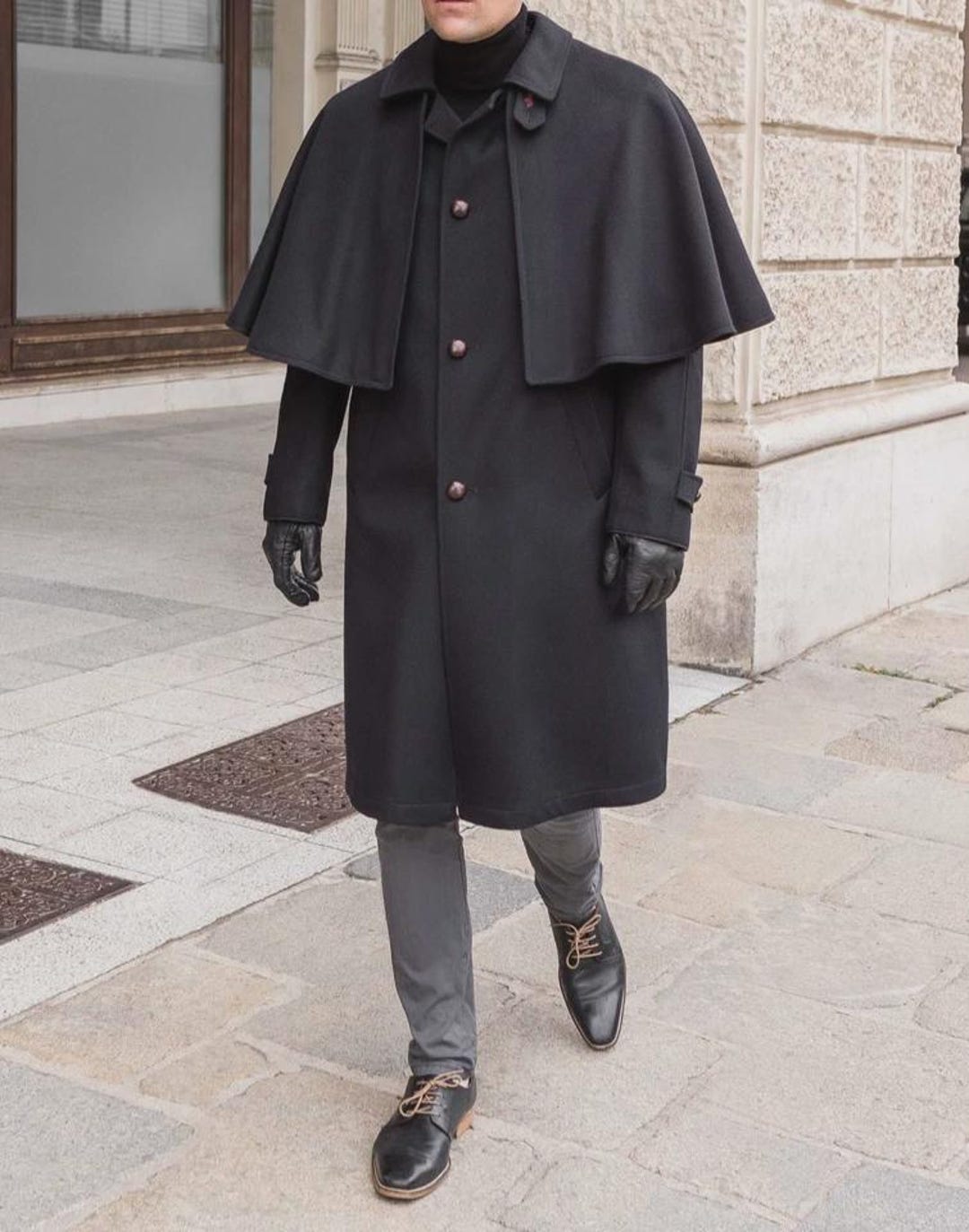 Men's Traditional Austrian Capelet Coat - Etsy