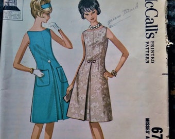 1963 Dress Pattern - Etsy