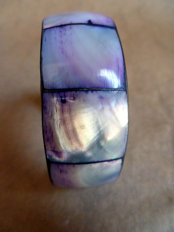 Shell purple and white - Gem