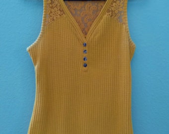 Mustard Top - Etsy