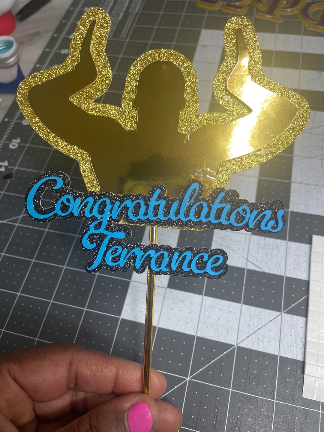 Omega Psi Phi Cake Topper,omega Psi Phi Fraternity,fraternity Topper ...