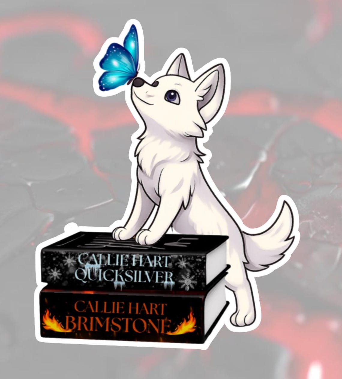 Onyx Little OSHA Bookstack – Quicksilver / Brimstone Inspired Sticker ...