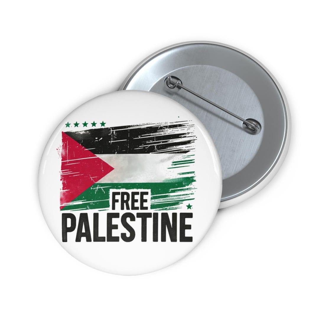 Palestine Badge, Palestine Pin, Palestine Patch, Support Palestine Gaza ...