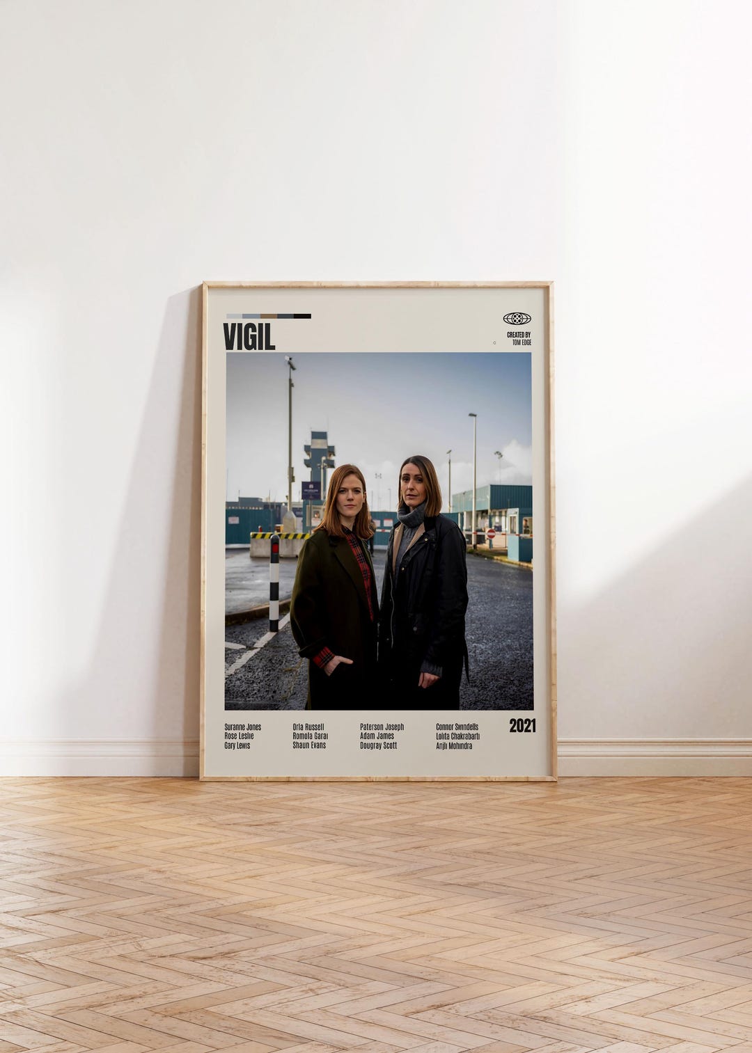 Vigil,tom Edge,minimalist Movie Poster, Retro Movie Poster, Mid Century ...