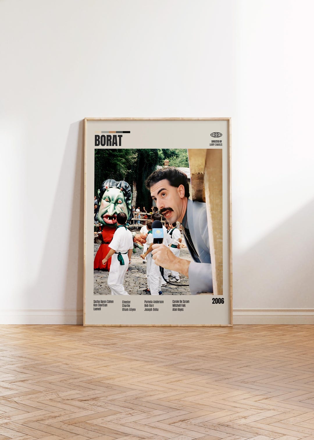 Borat Movie Poster, Minimalist Retro Art Print (digital Download) - Etsy