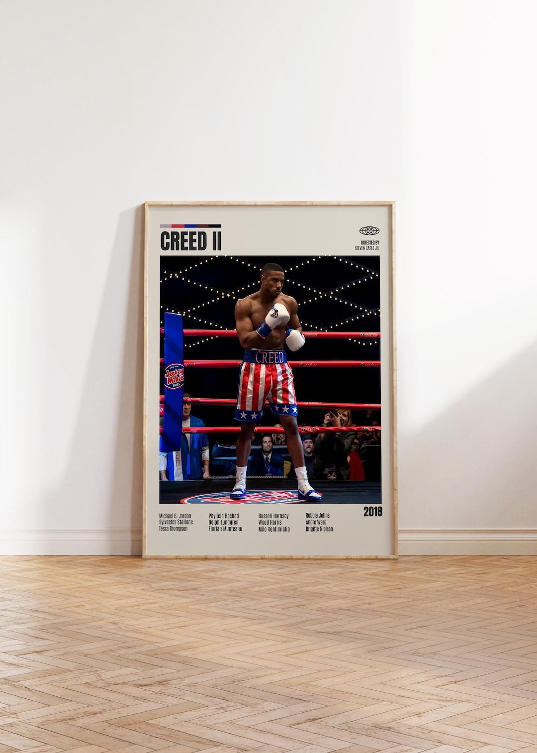 Creed II Movie Poster, Steven Caple Jr.minimalist Retro Art Print ...