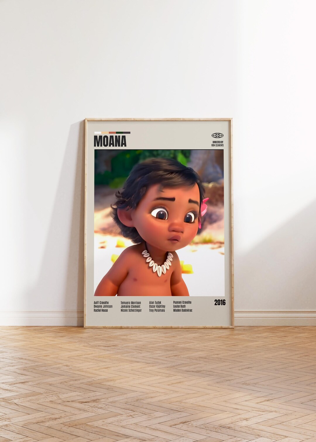 Moana,ron Clements,minimalist Movie Poster, Retro Movie Poster, Mid ...
