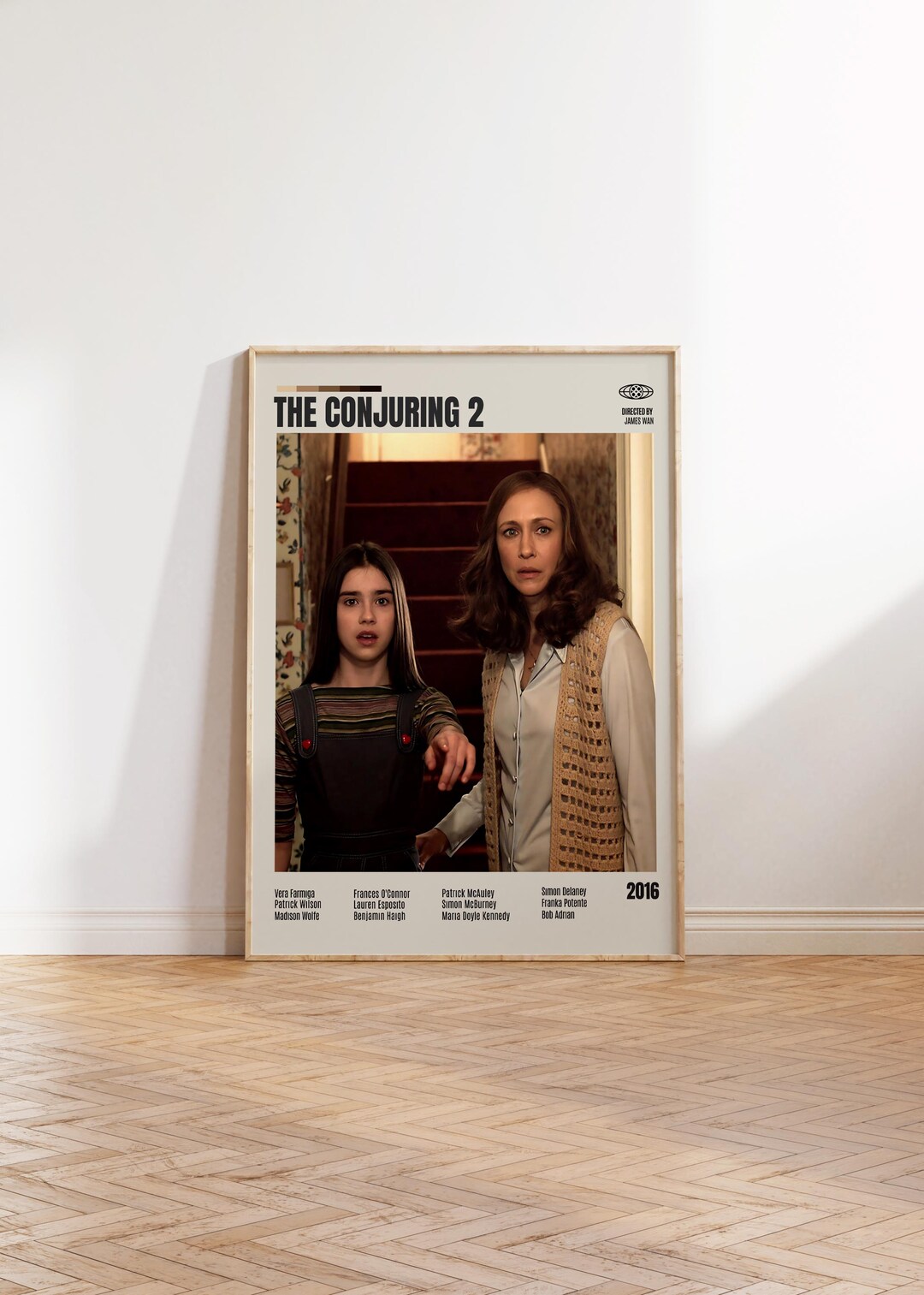 The Conjuring 2 Movie Poster, Minimalist Retro Art Print (A3 Poster) - Etsy