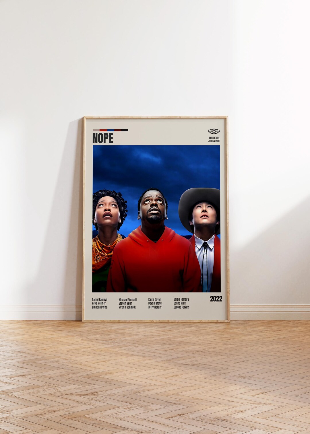 Nope,jordan Peele,minimalist Movie Poster, Retro Movie Poster, Mid ...