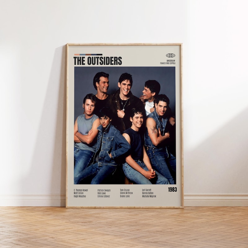 The Outsiders Movie Poster - Etsy