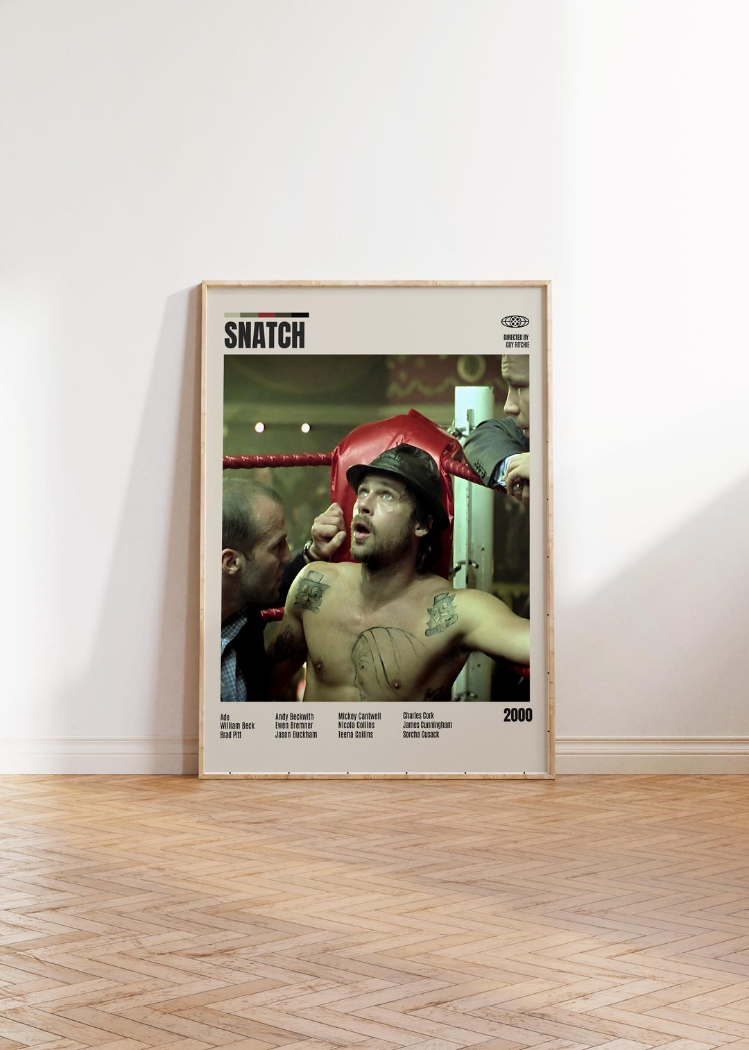 Snatch Movie Poster, Retro Art Print, Guy Ritchie Film (A3 Poster) - Etsy