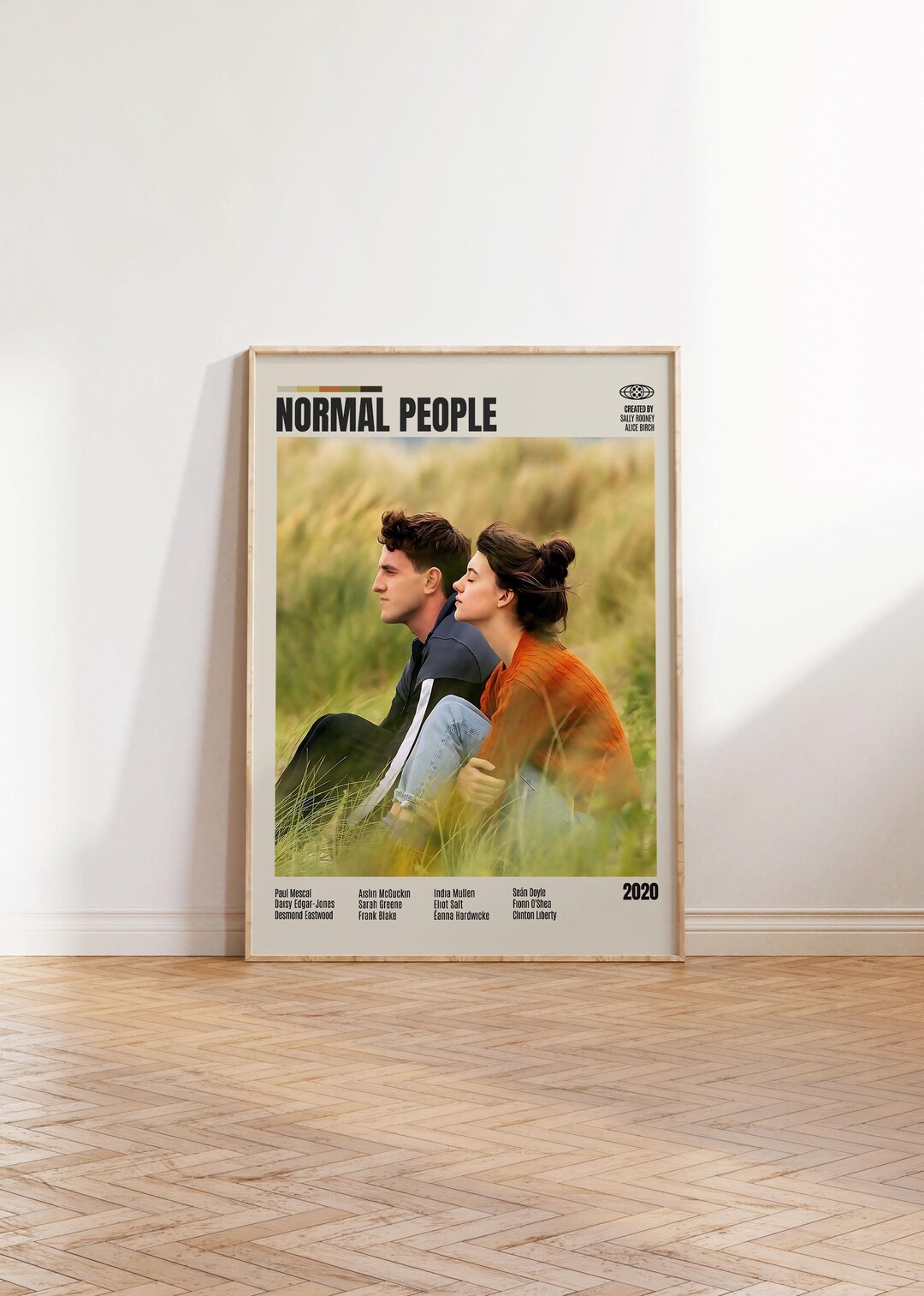 Normal People,paul Mescal,minimalist Movie Poster, Retro Movie Poster ...