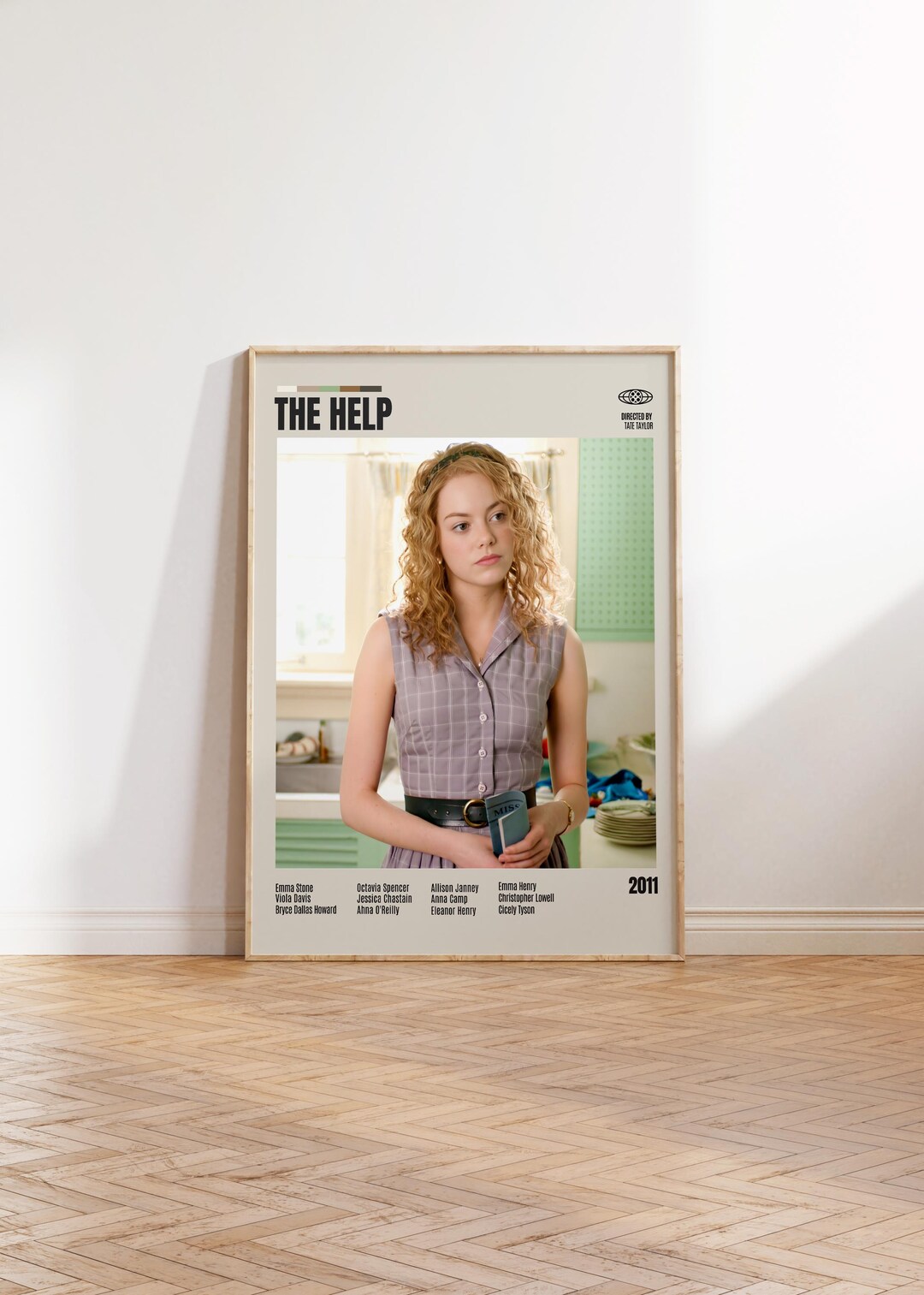 The Help Movie Poster, Minimalist Retro Art Print (digital Download) - Etsy