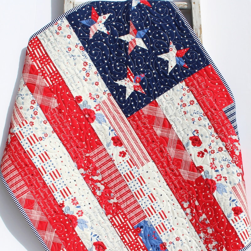 Flag Quilt - Etsy