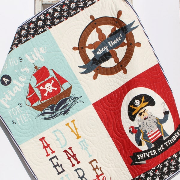 Pirate Quilt - Etsy